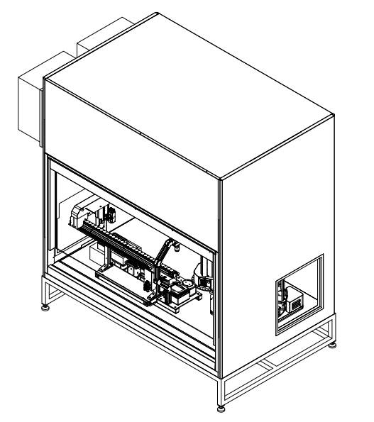 Maxi Ultra-Safe Class II Robotic Handling Biological Safety Cabinet